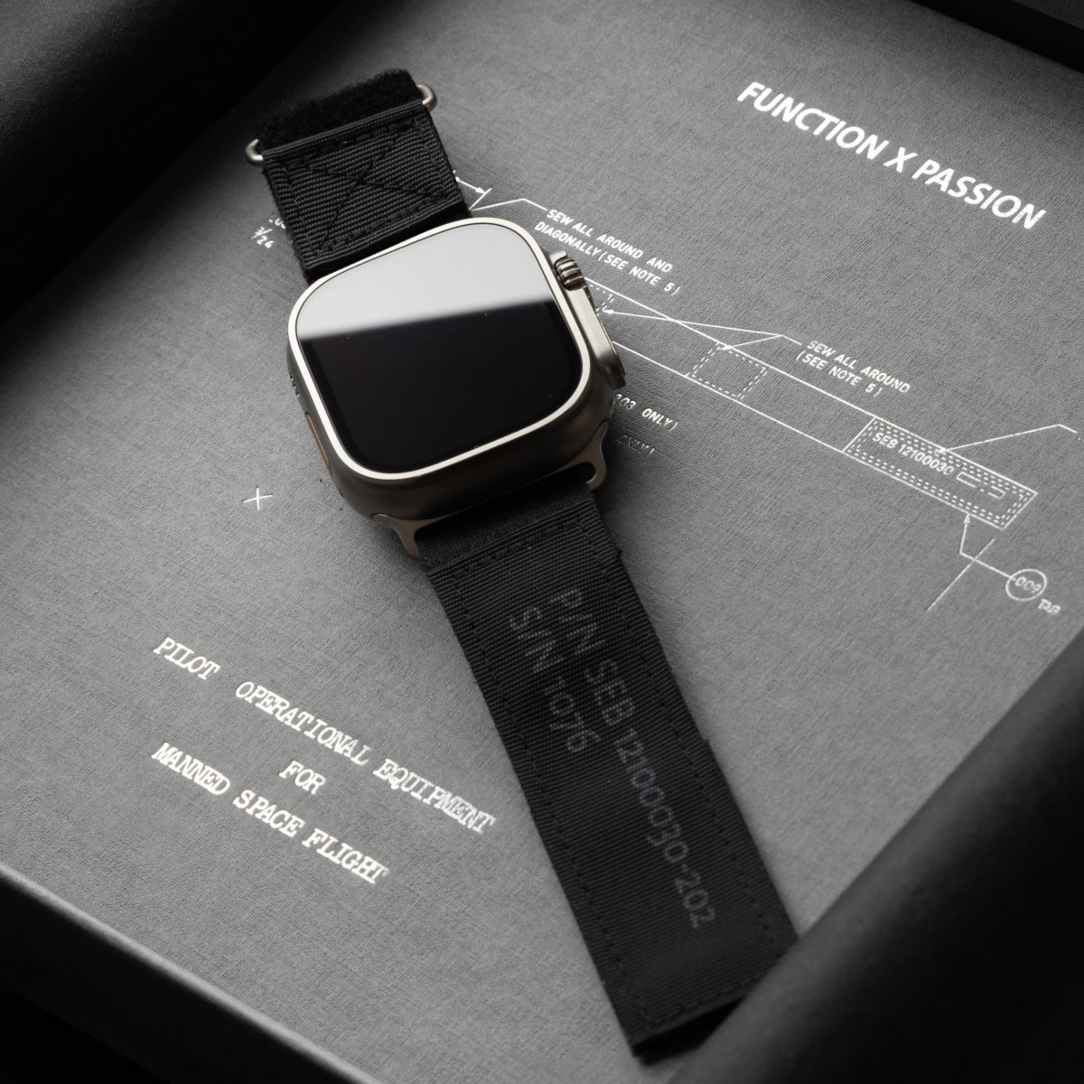 SpacePilot® strap | ULTRA | Full black